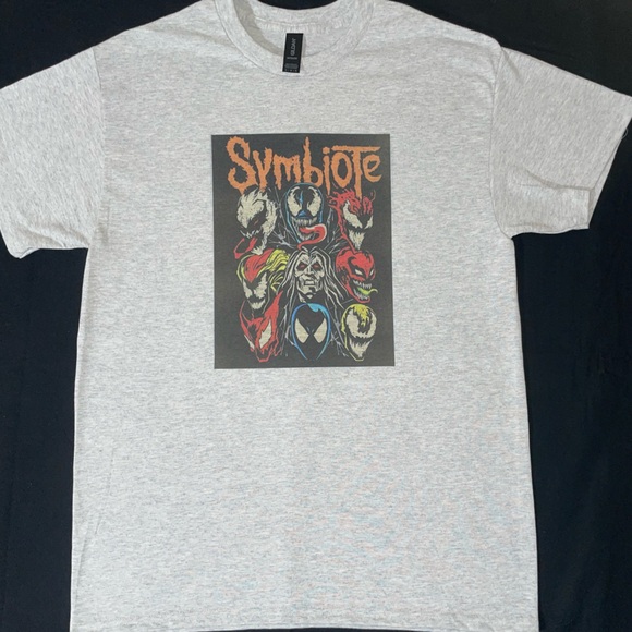 Gildan | Shirts | Graphic Tshirt With Symbiote Design | Poshmark